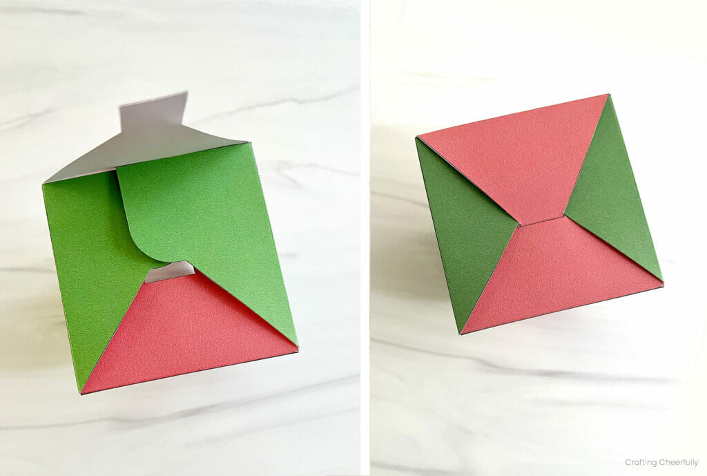 Printable Country Christmas Gift Box - Crafting Cheerfully