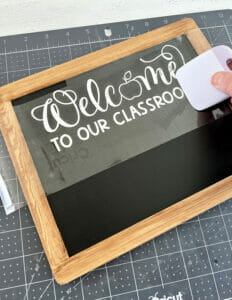 DIY Classroom Chalkboard Signs - Crafting Cheerfully