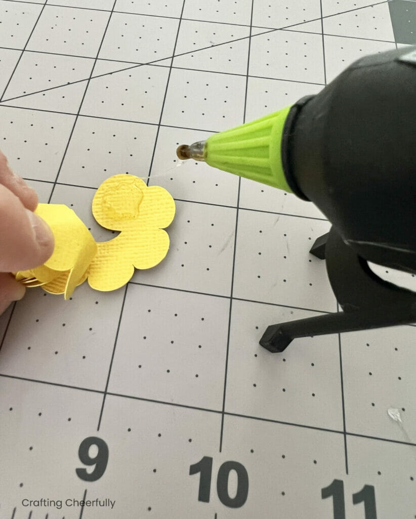 Watering Can Welcome Sign with Paper Flowers - Crafting Cheerfully