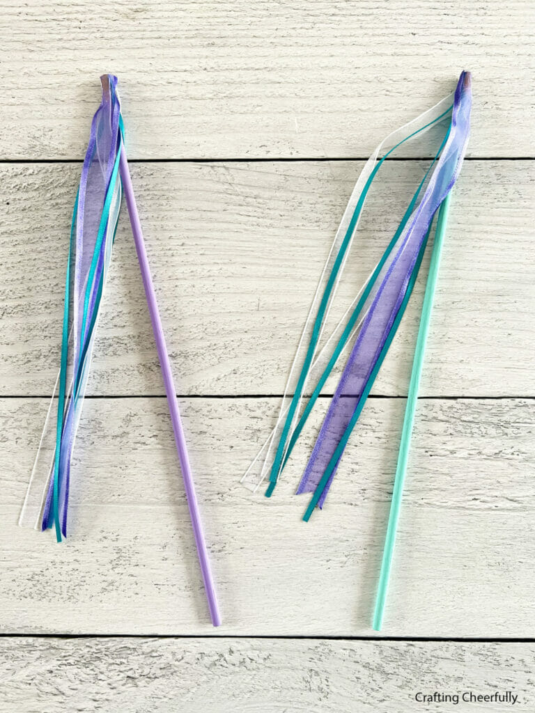 DIY Flower Fairy Wands - Crafting Cheerfully