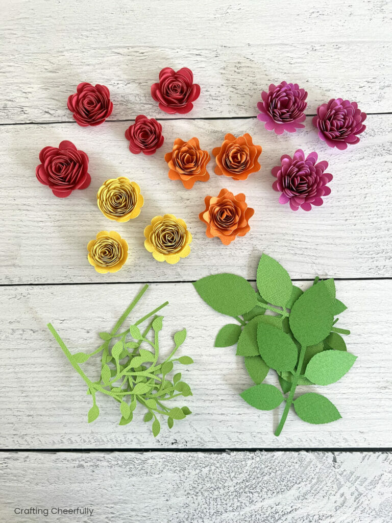 Watering Can Welcome Sign with Paper Flowers - Crafting Cheerfully