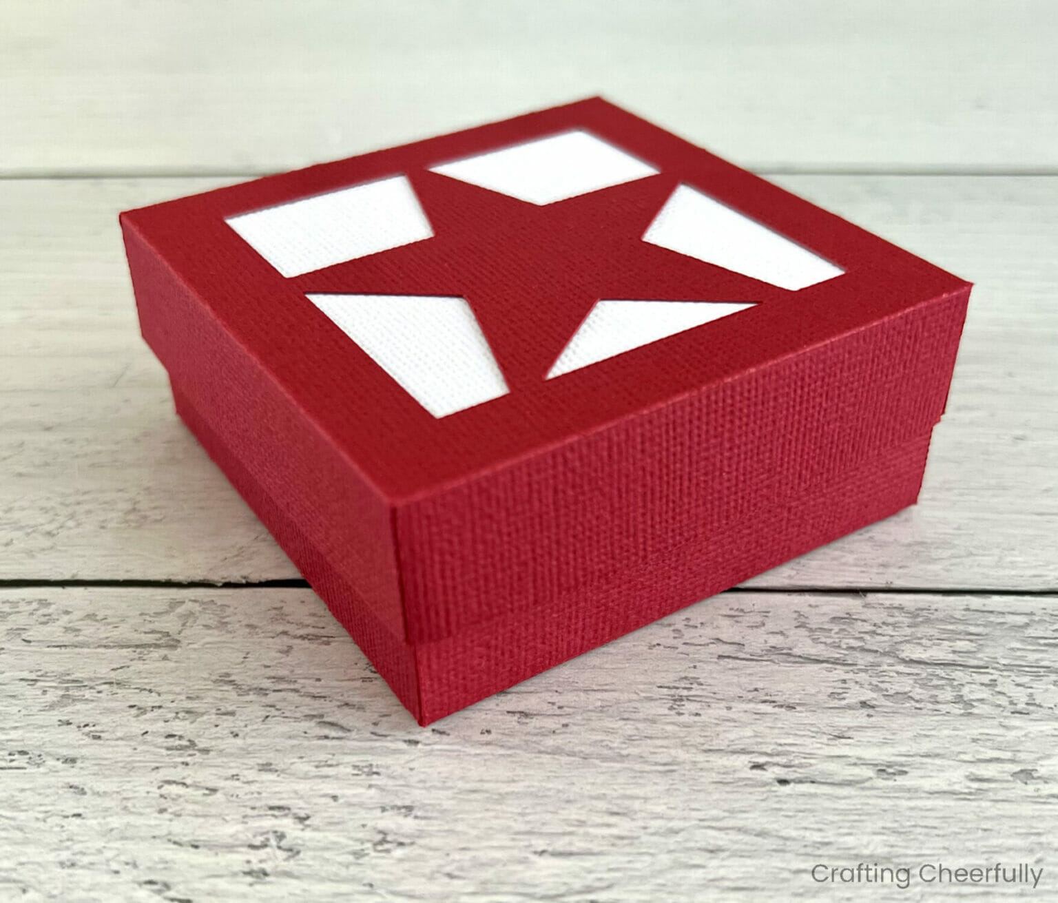 Patriotic Star Boxes - Free SVG Cut File! - Crafting Cheerfully