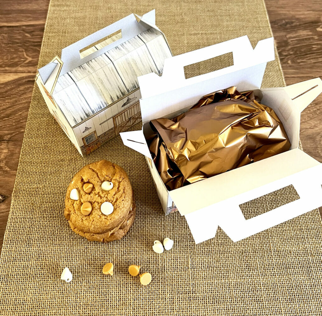 Printable Fall Barn Treat Box - Crafting Cheerfully