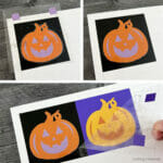 Pop Art Pumpkin Decor for Halloween - Crafting Cheerfully