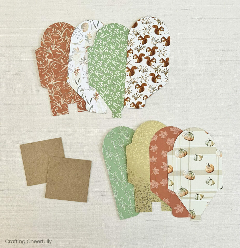 DIY Fall Paper Gift Box - Free Files! - Crafting Cheerfully