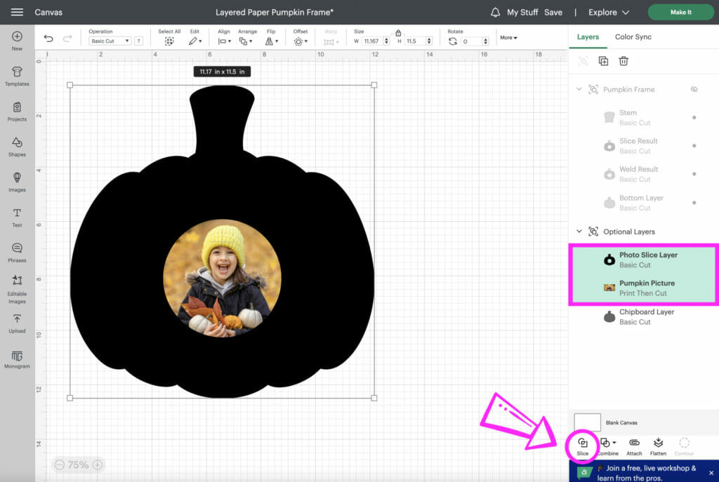 Layered Paper Pumpkin Frame - Crafting Cheerfully Layered Paper Pumpkin Frame - Crafting Cheerfully