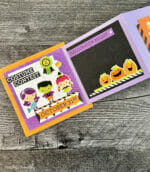 DIY Halloween Accordion Photo Album - Crafting Cheerfully