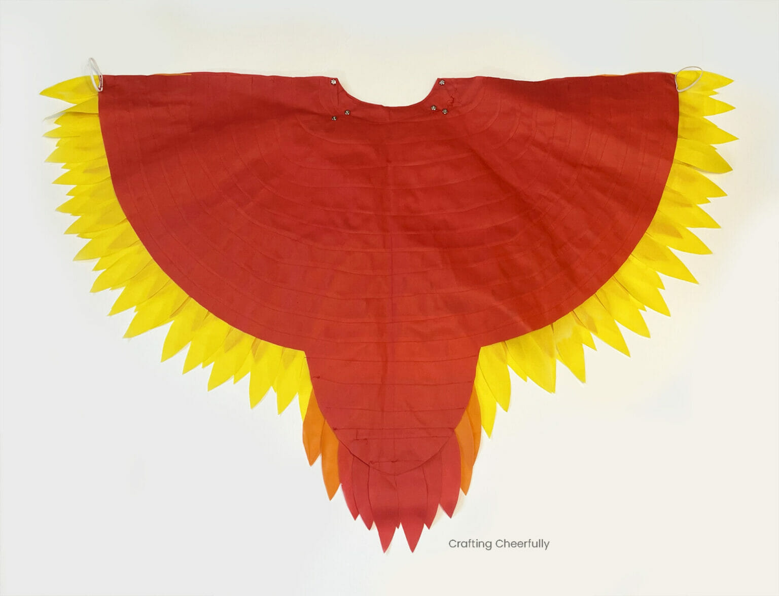 DIY Phoenix Halloween Costume - Crafting Cheerfully