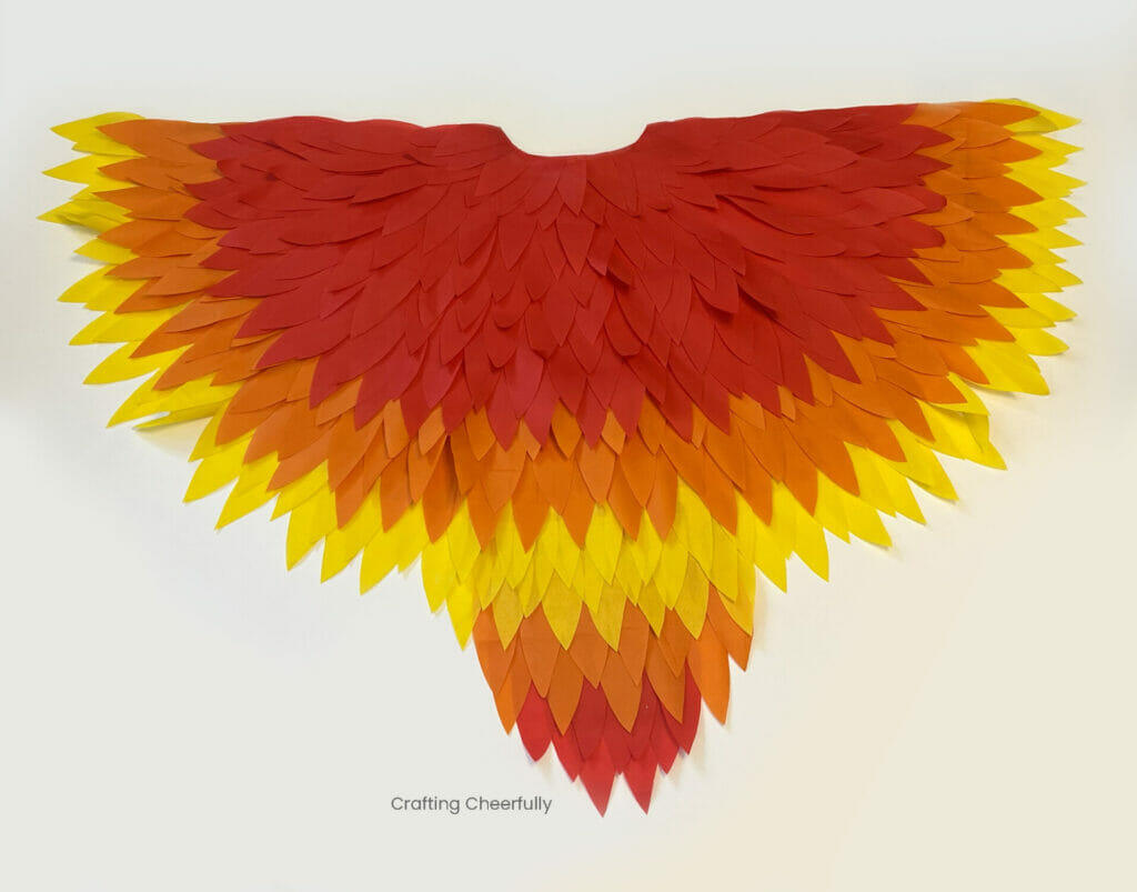 DIY Phoenix Halloween Costume - Crafting Cheerfully