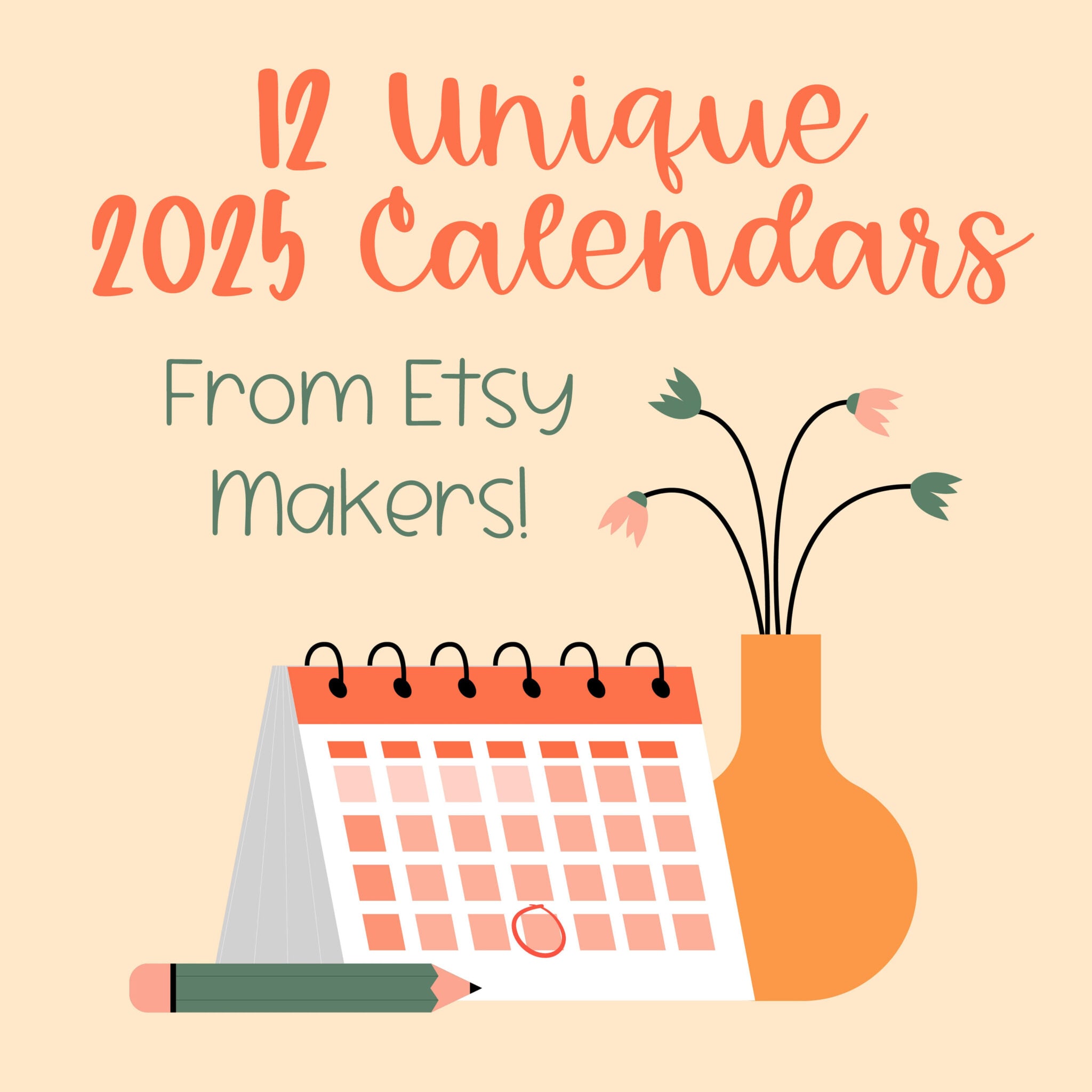 12 Unique 2025 Calendars to Start the New Year!
