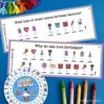 Birthday Decoder Wheel Activity - Crafting Cheerfully