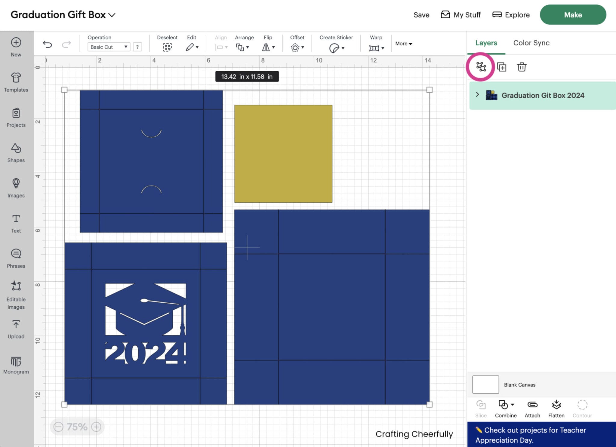 DIY Graduation Gift Box - For Gift Cards and Small Treats! - Crafting ...