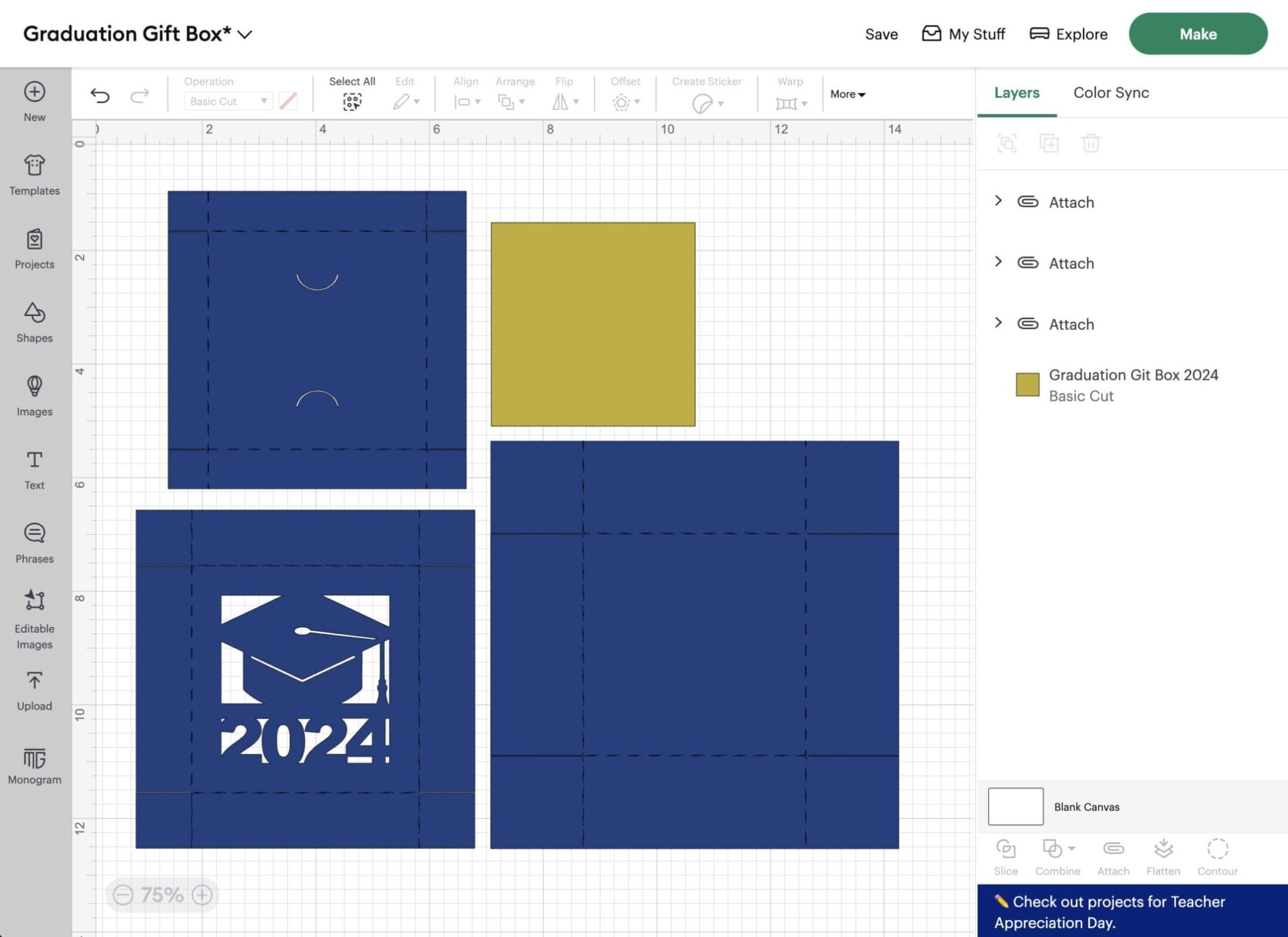 DIY Graduation Gift Box - For Gift Cards and Small Treats! - Crafting ...