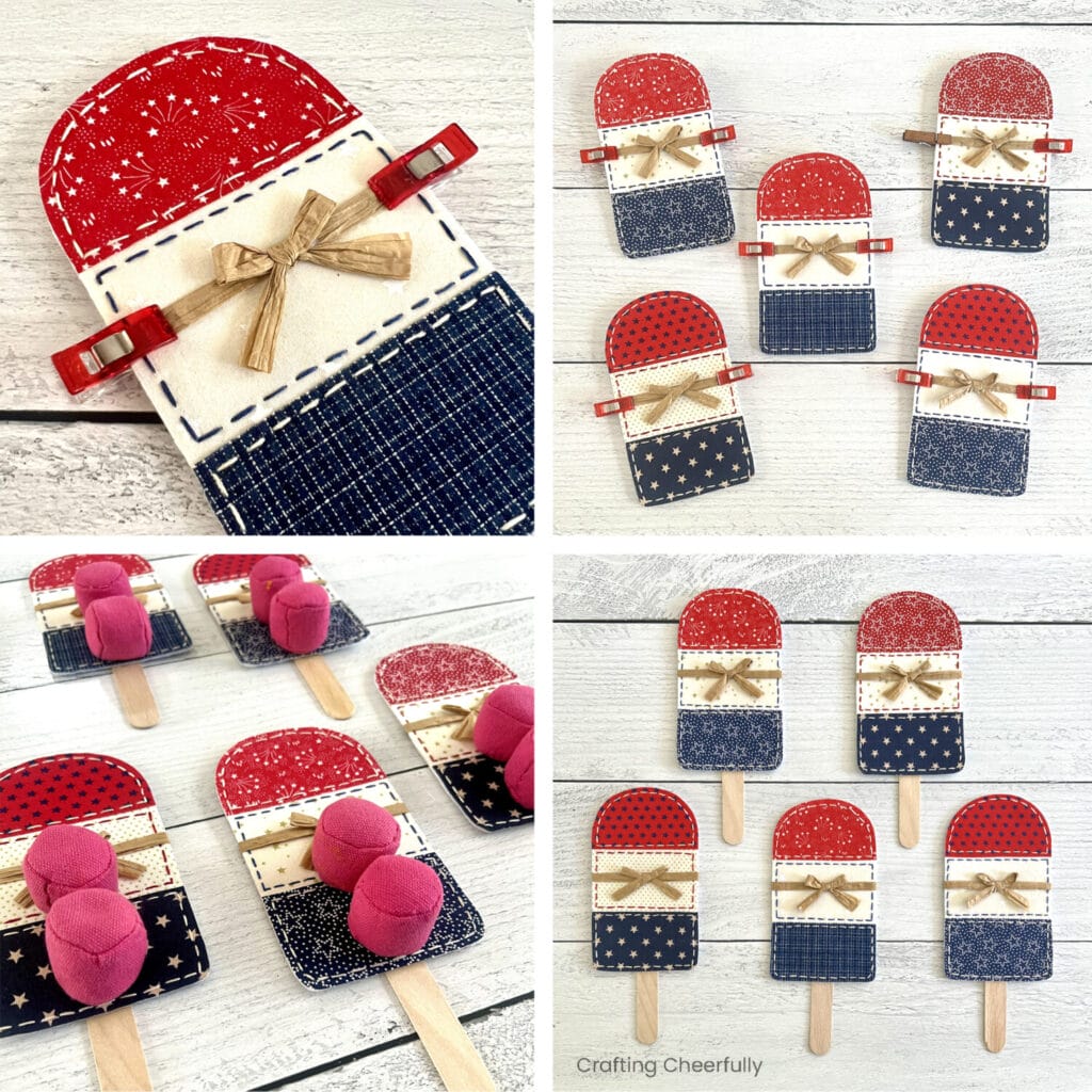 DIY Patriotic Popsicle Banner - Crafting Cheerfully