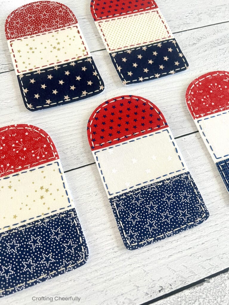 DIY Patriotic Popsicle Banner - Crafting Cheerfully