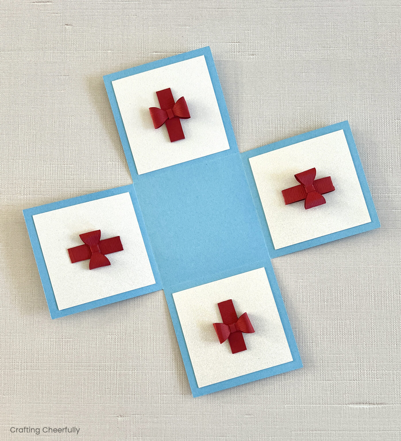 DIY Christmas Money Explosion Box - Crafting Cheerfully