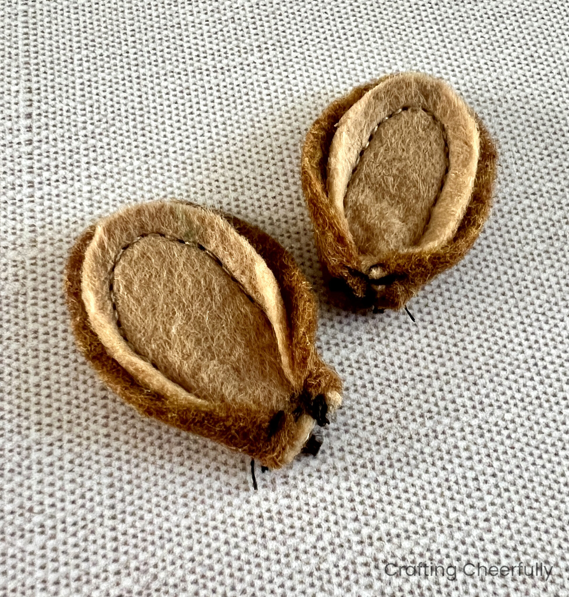 DIY Rudolph Felt Stuffy - Crafting Cheerfully