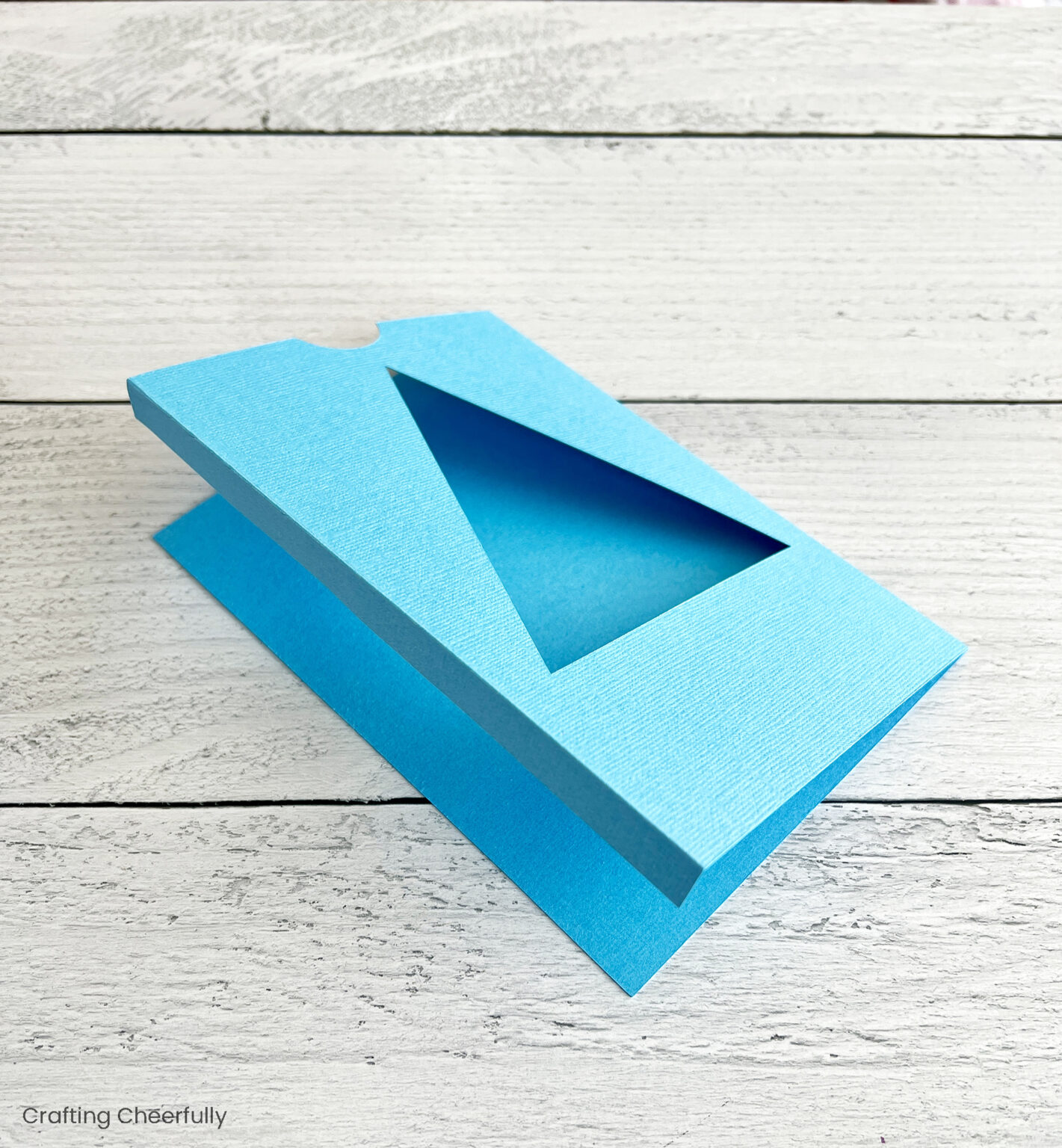 DIY Christmas Tree Pull Card - Crafting Cheerfully