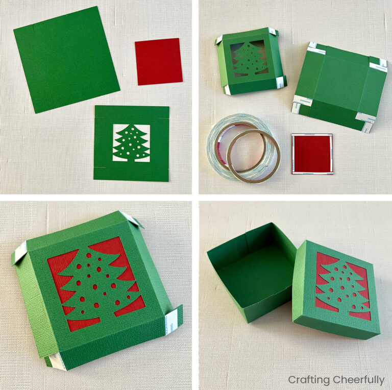 DIY Christmas Money Explosion Box - Crafting Cheerfully