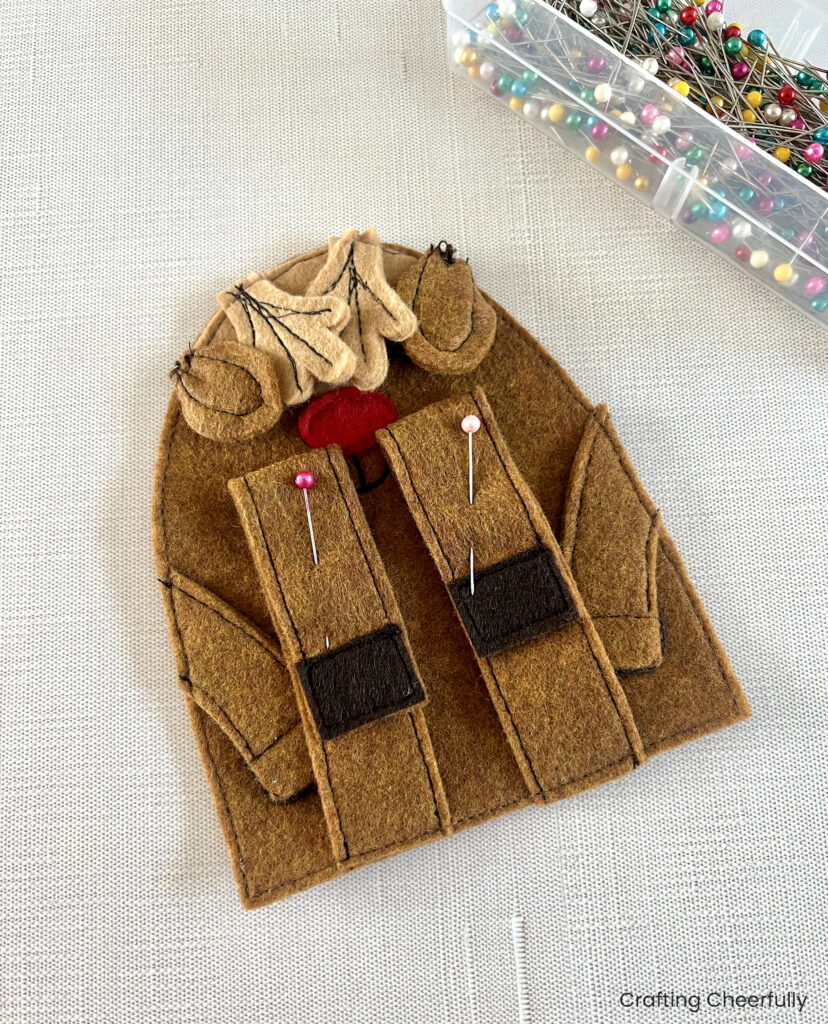 DIY Rudolph Felt Stuffy - Crafting Cheerfully