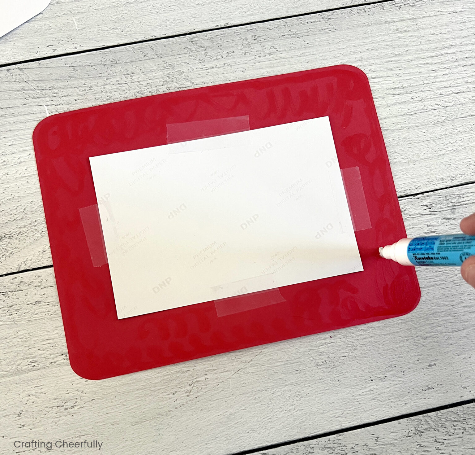 DIY Keepsake Photo Frames for Teams and Troops - Crafting Cheerfully