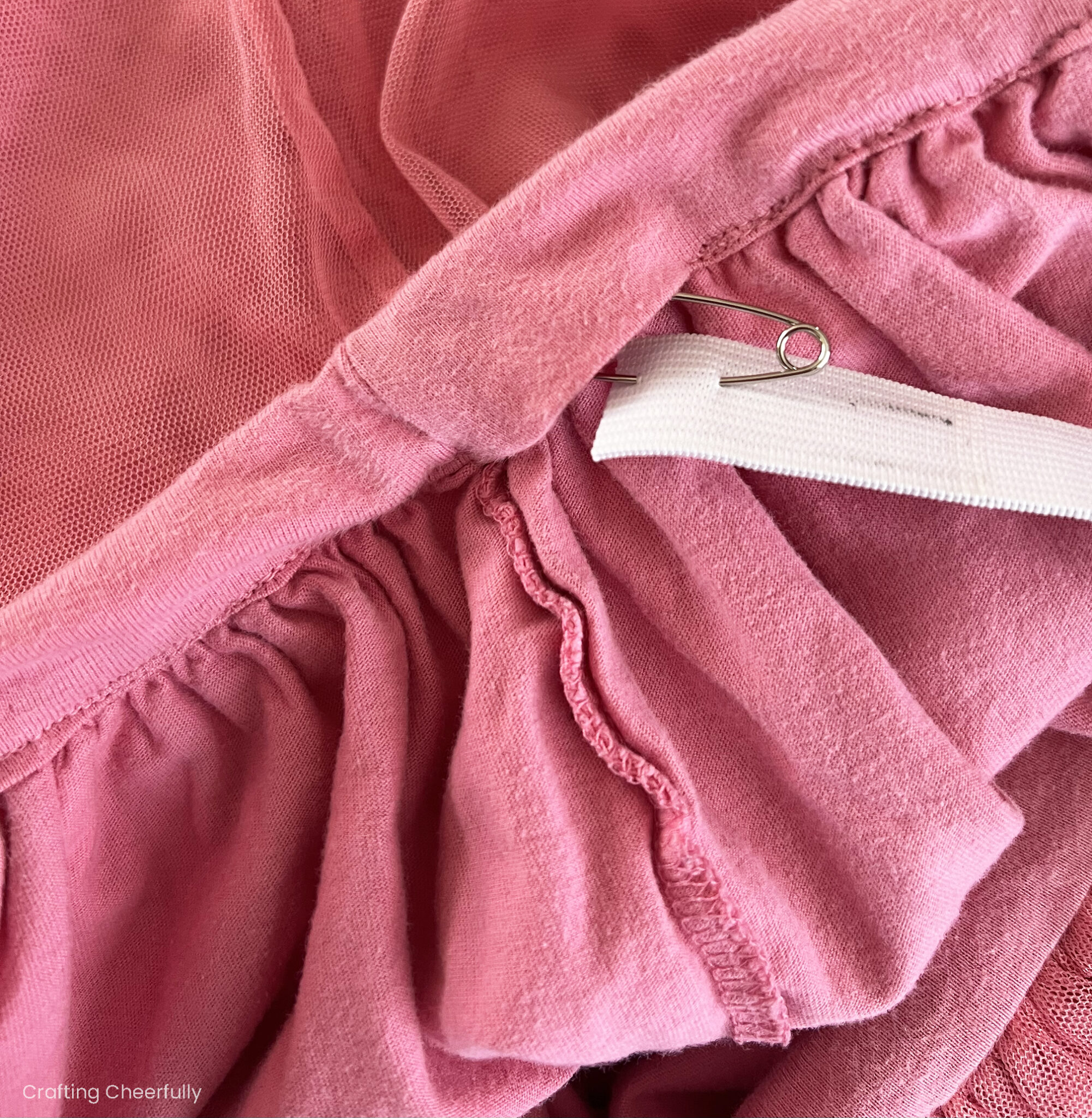 How to Turn a Dress into a Skirt - Crafting Cheerfully