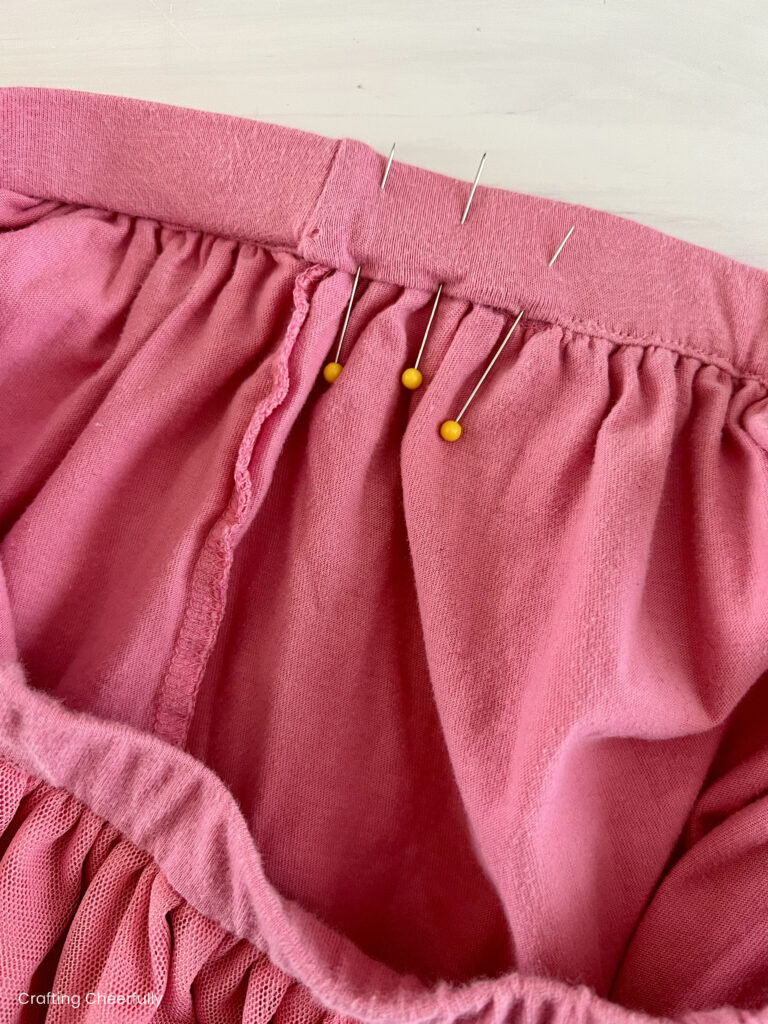 How to Turn a Dress into a Skirt - Crafting Cheerfully